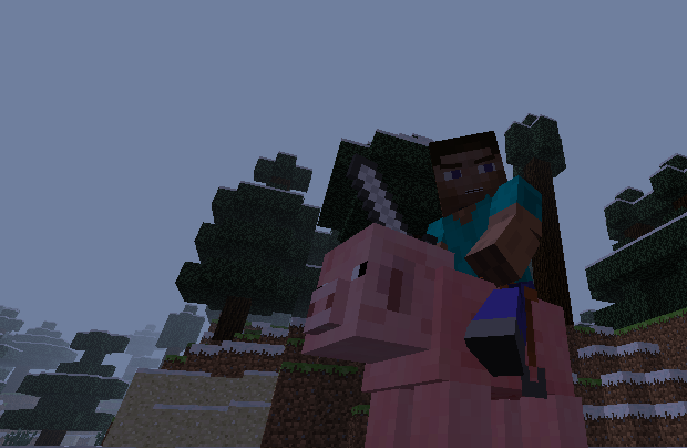 Minecraft - Animated Player / Анимированный персонаж