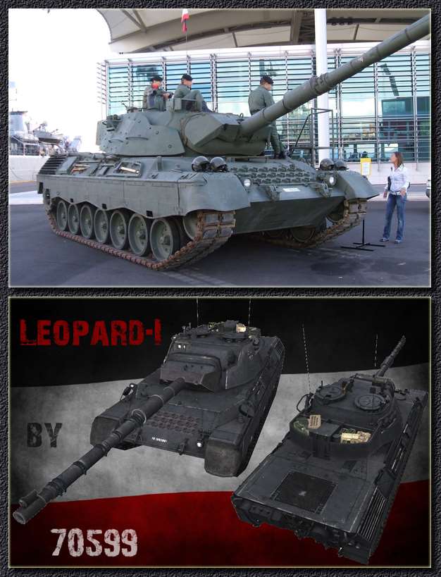 World Of Tanks 0.8.6 — Ремоделлинг Leopard1 (Leopar-1А5 1987 г.в.)