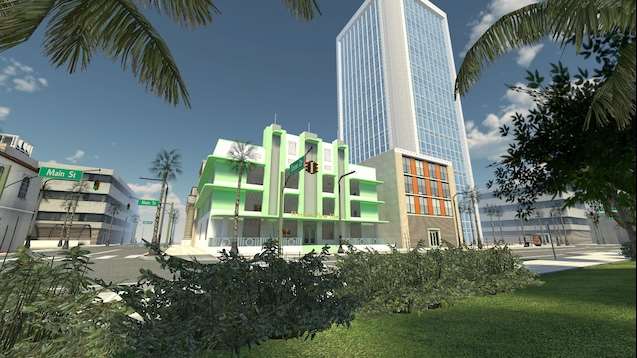 Garrys mod - Карта RP Florida V2