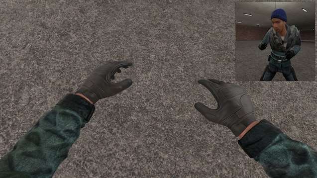Rebel View Model Hands