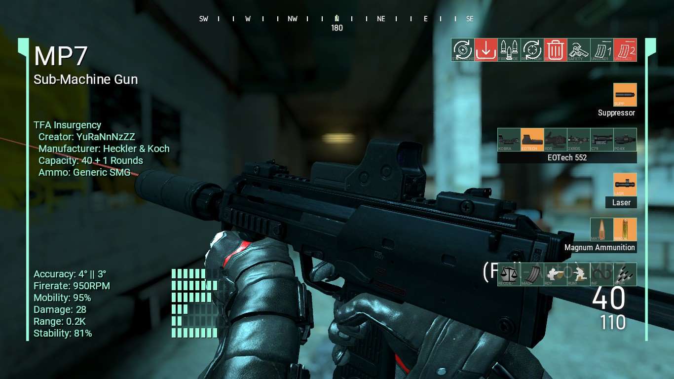 Garry's Mod - [TFA][AT] INS2 YuRaNnNzZZ Weapon Pack