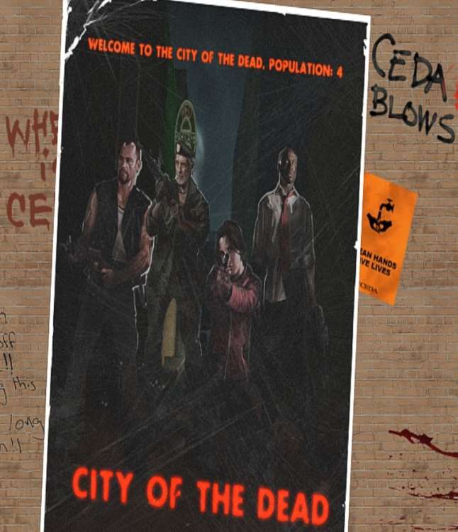 Left 4 Dead 2 - City of the Dead - кооперативная кампания