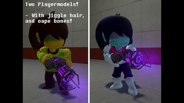 [Deltarune] Kris (Playermodel/Ragdoll/NPC/Props)