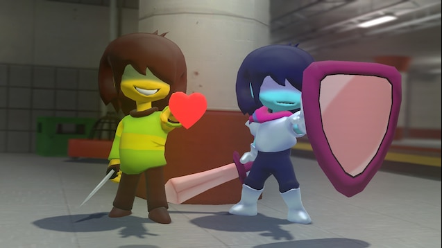 [Deltarune] Kris (Playermodel/Ragdoll/NPC/Props)