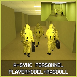 A-Sync Personnel - Backrooms [Playermodel + Ragdoll]