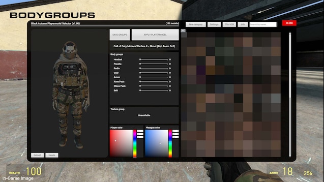 CoD: MWII - Ghost (Red Team 141) [PM/NPC]