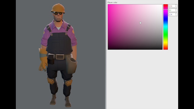 TF2 Engineer Player Model