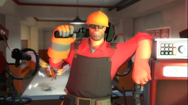 TF2 Engineer Player Model