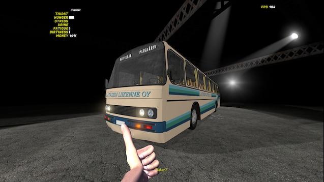 [My Summer Car] Intercity Bus (Simfphys)