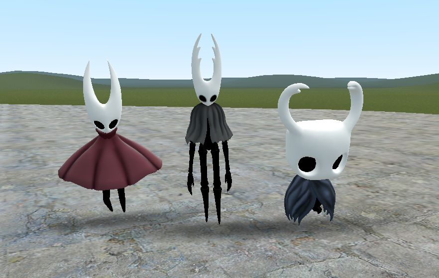 Hollow Knight - Main Characters [PM]