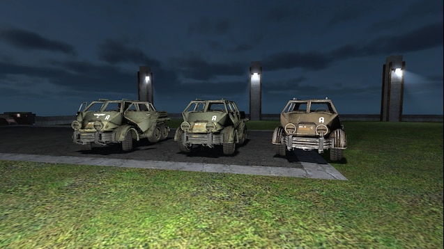 Wolfenstein TNO vehicles models