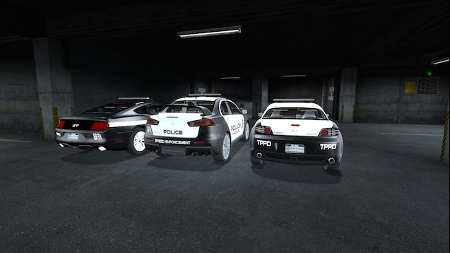 [simfphys] TPPD Police Pack Part 2 [Customizable]
