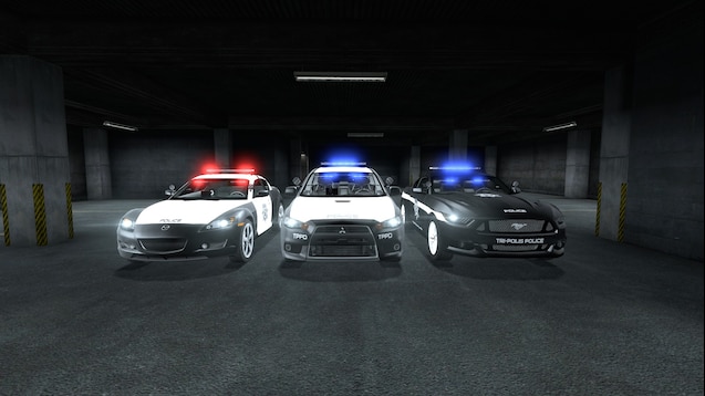 [simfphys] TPPD Police Pack Part 2 [Customizable]